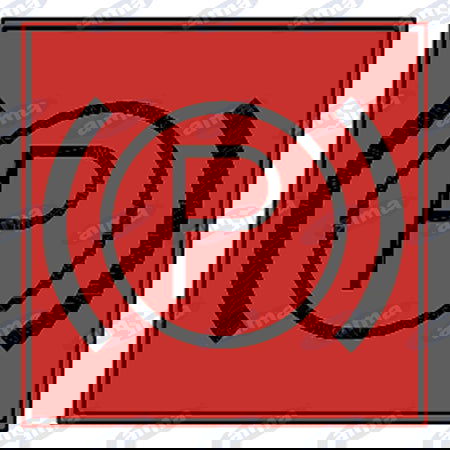 Red Hand Brake Warning Light - Square