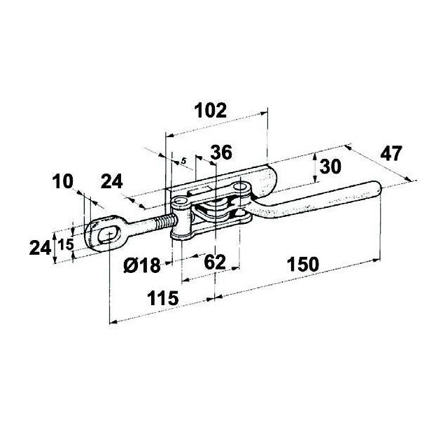 Adjustable Catch