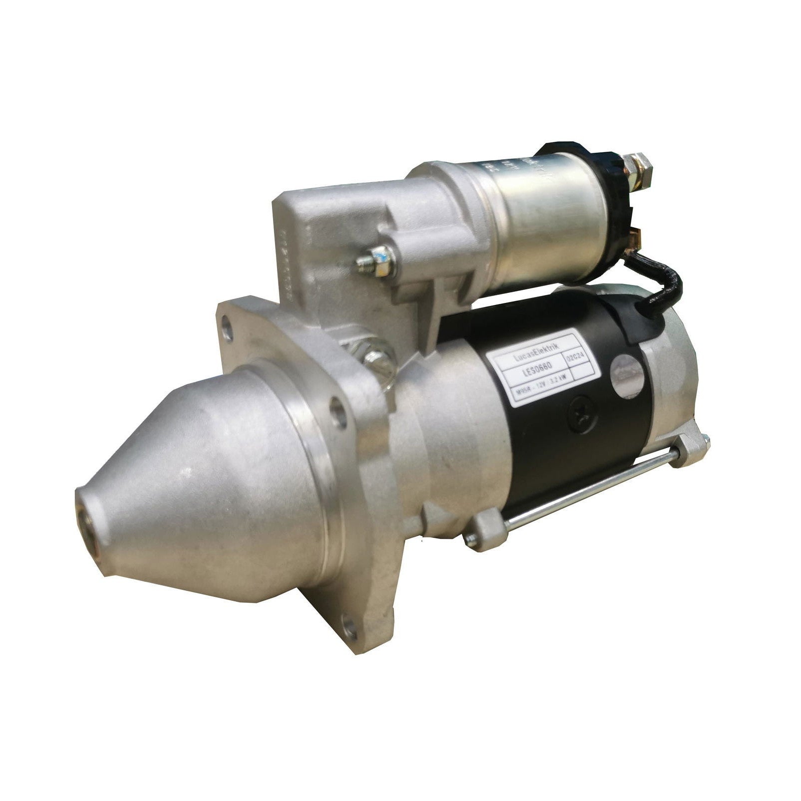 Landini Starter Motor - 12V 3.2KW - Gear Reduction (LUCAS)
