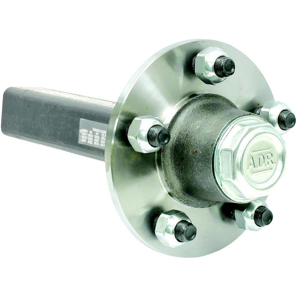 Stub Axle without Brake - Square 35mm x 200mm